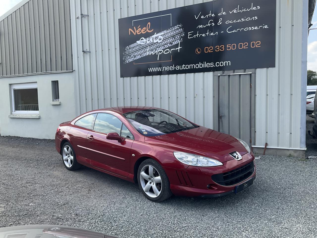 NEEL AUTO IMPORT - PEUGEOT-407- COUPE FELINE 2.7 V6 HDi 24V 204CH BOITE ...